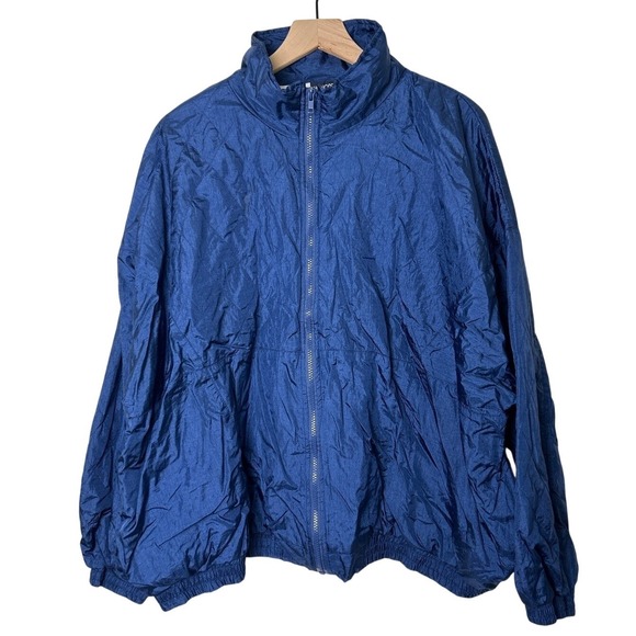 Honors | Jackets & Coats | Vintage Honors Womans Size 3x 9s Blue Nylon ...